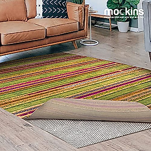 Nevlers Non Skid Rug Pad 6x9 ft | Extra Thick Rug Gripper | Premium Non Slip Rug Pads | White Runner Rug Pad |Reversible Area Rug Pad Gripper | Anti Slip Rug Pad |Customizable Rug Mats for Under Rugs