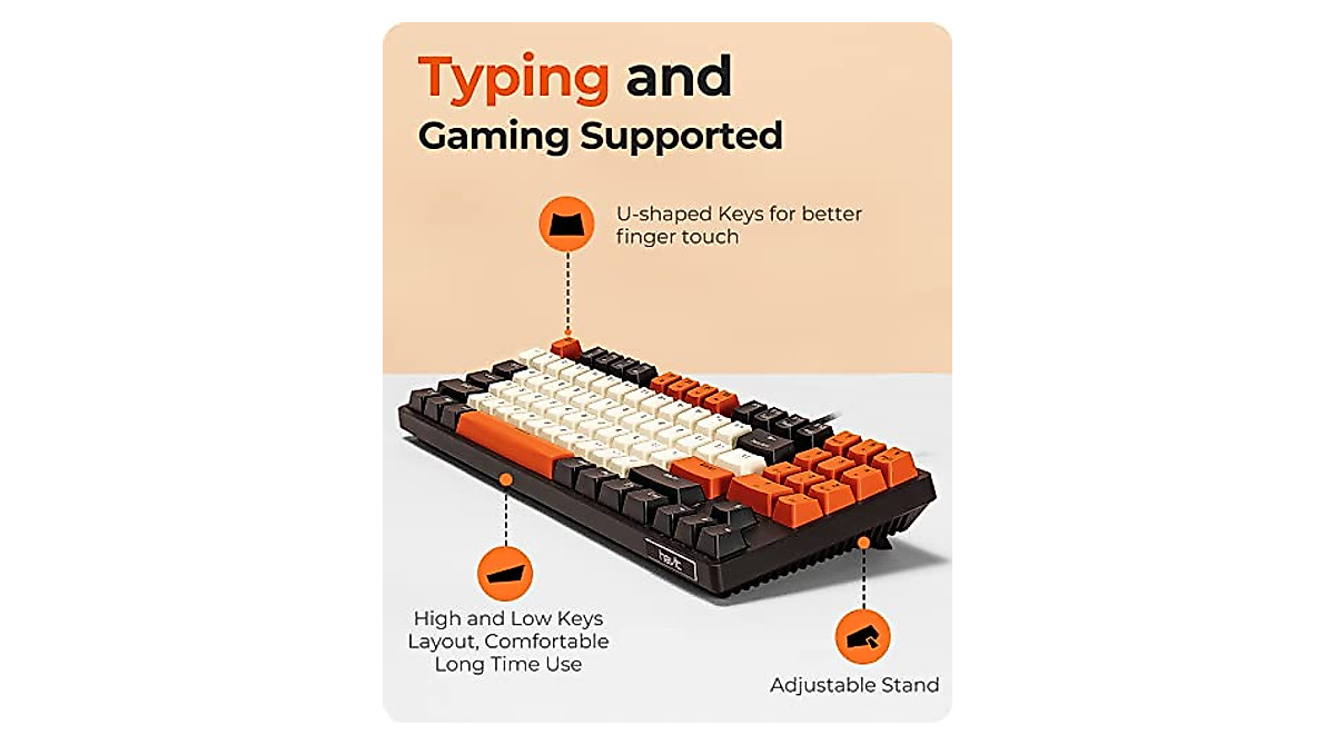 Havit Mechanical Keyboard - Compact and Ergonomic Design
