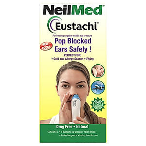 NeilMed Eustachi-Eustachian Tube Exercise-Pop Blocked Ears Safely. Helps Relieve Ear Pressure