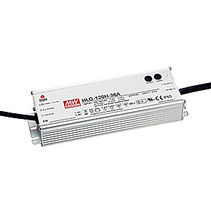 MEAN WELL original HLG-120H-12A 12V 10A meanwell HLG-120H 12V 120W Single Output LED Driver Power Supply A type