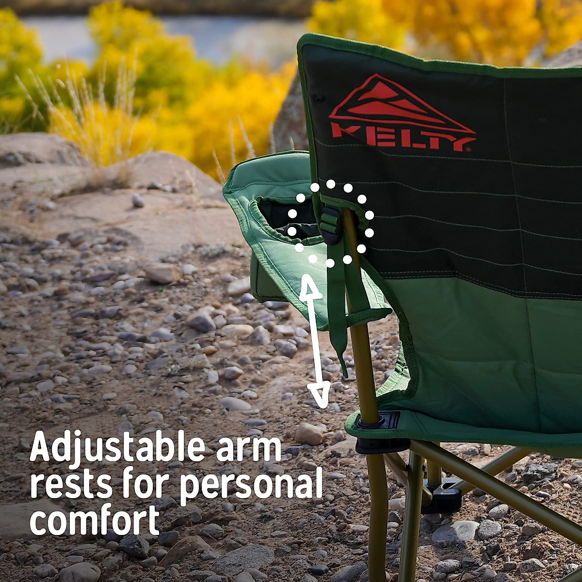 Kelty Low Loveseat, Canyon Brown/Beluga For Camping