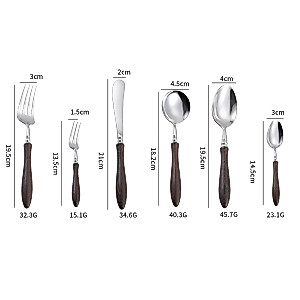 16 Piece Silverware Set Flatware Hammered Handle Food-Grade Stainless Steel Cutlery Set for 4 Forks Utensil Sets Home Essentials for New Home Exquisite Ergonomic Durable Birthday Party