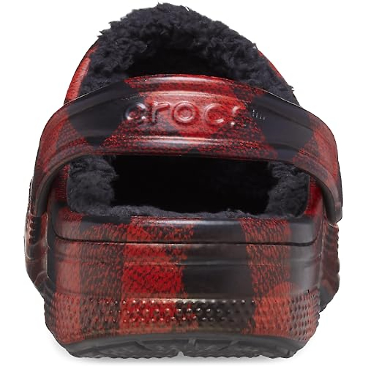 Crocs Unisex Ralen Lined Clogs | Fuzzy Slippers, Buffalo Plaid, Numeric_9 US Men