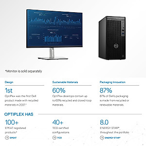 Dell OptiPlex 3000 Business Tower Desktop, 12th Gen Intel Core i5-12500 (Beat i7-11700), 32GB RAM, 2TB SSD, DVD, Display Port, Wired KB & Mouse, HDMI, Wi-Fi, Windows 11 Pro