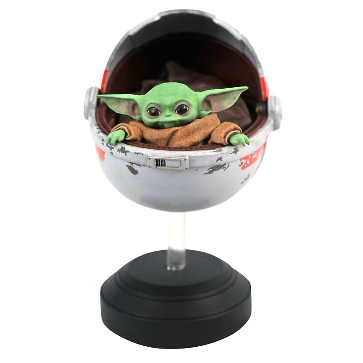 Diamond Select Toys Star Wars: The Mandalorian: The Child with Pram 1:6 Scale Statue, 5.5 inches