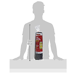 Frost King P1025/3B Polyethylene Sheeting, 10' x 25' x 3 mil., Black