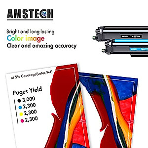 TN227 TN-223BK/C/M/Y Toner Cartridge 5 Pack Compatible for Brother TN-227BK/C/M/Y TN-223 TN223 BK/C/M/Y for MFC-L3710CW MFC-L3750CDW MFC-L3770CDW HL-L3270CDW HL-L3290CDW HL-L3210CW HL-L3230CDW Printer