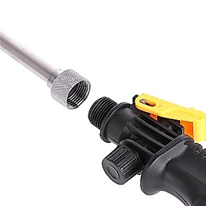 High Pressure Washer Wand, 2-in-1 Pressure Power Washer Spray Nozzle, Portable High Pressure Water Gun, Watering Sprayer Cleaning Tool for Car Washing or Garden Cleaning (11.8 in, A)