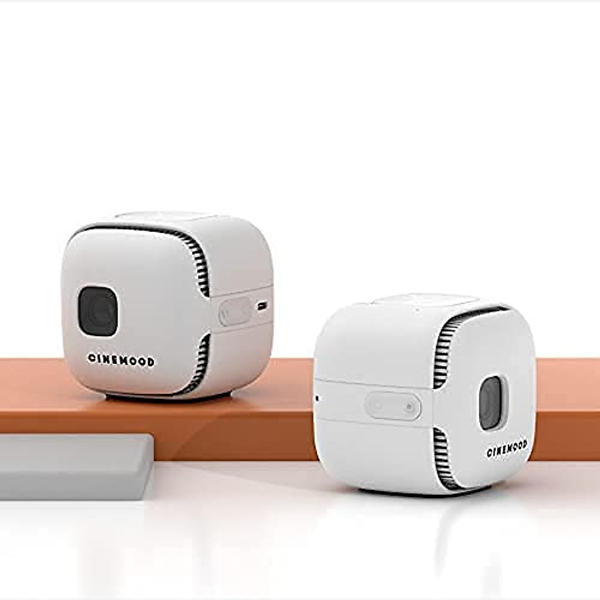 Cinemood TV - First LTE Portable Projector with Sim Card Slot for Indoor and Outdoor Movies 150'' Projection Up to 3 Hours Battery Wireless Up to 256 GB Storage