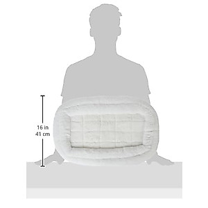 MidWest Homes for Pets Double Bolster Pet Bed | 22-Inch Dog Bed ideal for XS Dog Breeds & fits 22-Inch Long Dog Crates