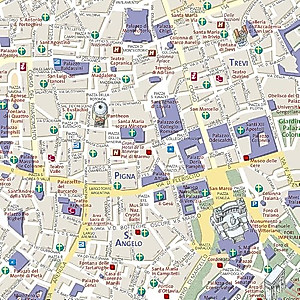 Rome Map (National Geographic Destination City Map)