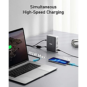 Anker 577 Docking Station (13-in-1, Thunderbolt 3) 85W Charging for Laptop, 18W for Phones, 4K Dual Display, 10 Gbps USB-C Data, Ethernet, Audio, SD 4.0
