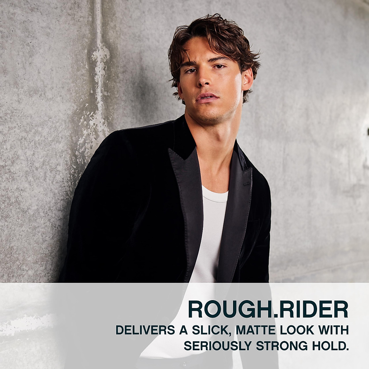 KEVIN.MURPHY ROUGH.RIDER Clay - Hair Strengthening Clay - For All Hair Types - Moldable Styling Clay - Sulphate Free Hair Care - 100 g / 3.5 oz