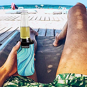 Arcoolor Neoprene Slim Beer Can Cooler for White Claw Turly Sleeves Beer Cooler Bags for 12oz Skinny Energy Drink & Beer