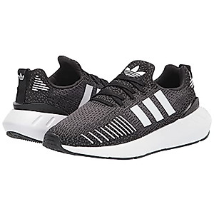 adidas Women's Swift Run 22 Sneaker, Black/White/Grey, 8