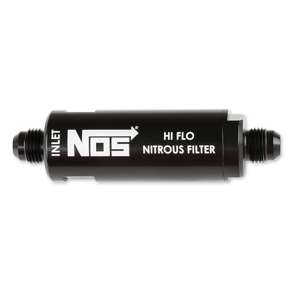 NOS 6An, Hi-Flo Nitrous Filter, Black