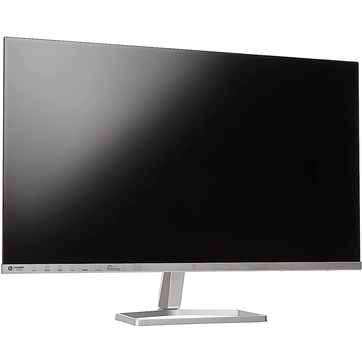 HP M27fq QHD Monitor 2 Pack - 2H4B5AA#ABA - Computer Monitor with 27-inch IPS Display (1440p) - Eye Safe & Color Accurate - AMD Freesync Technology - HDMI & VGA - Tilt Adjustment - Black