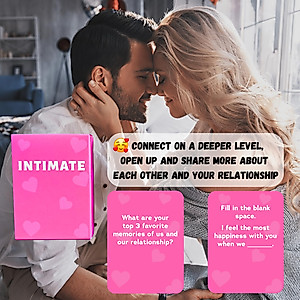 Let's Talk Love - Couples Games for Fun and Romantic Date Night. Perfect Game Gift to Spice up Your Relationship - Intimate and Spicy Ideas