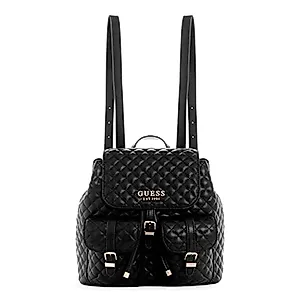 GUESS Adam Flap Backpack, Black