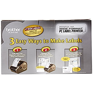 Brother QL-1050 Wide Format PC Label Printer