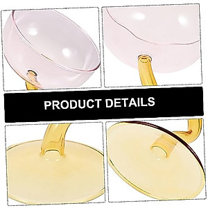 Didiseaon Mini Dessert Bowls tall ice cream cup mini wine glasses mini dessert plates mini dessert cups small trifle dessert bowl cups white wine glass ice cream dessert bowl