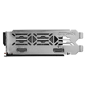 ASRock AMD Radeon RX 6500 XT Phantom Gaming D 4GB OC GDDR6 0dB Silent Cooling 18 Gbps 64-bit 7680 x 4320 Graphics Card Dual Fan HDMI DisplayPort