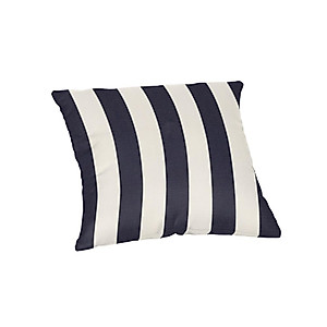 Naturesroom Sunbrella Outdoor Pillows for Patio Furniture - 18" W x 18" L x 6" Thick, Waterproof Throw Pillow with Comfort, Style & Durability Designed for Outdoor Living - Made in The USA