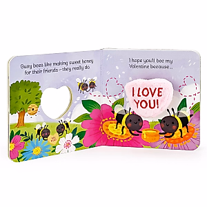 My Little Valentine Finger Puppet Valentines Board Book Ages 0-4