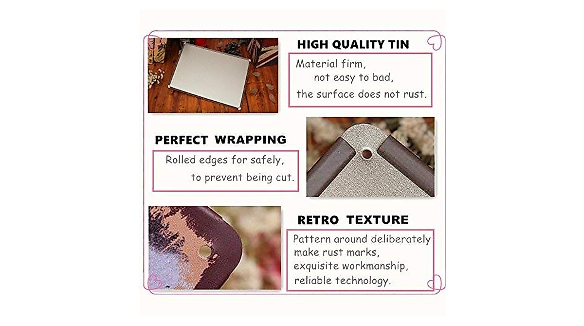 Retro Tin Sign - Vintage RV & Farm Wall Decor | Lenrius