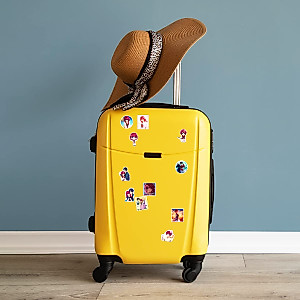 30 Pcs Stickers Aesthetic Pack Decals Yo.na Label D.awns Waterproof Animes Vinyl Removable Bike Funny Water Bottle Book Luggage Phone Gift for Kids Friends Boy Girl Family