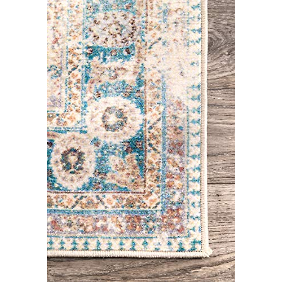 nuLOOM Liliana Vintage Persian Area Rug, 5' 5" x 8', Ivory