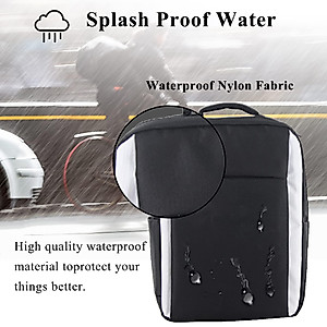 Gaming Console Backpack for , Nylon Fabric Shockproof Waterproof Travel Carrying Case, Travel Case for Headset and Game Accessories