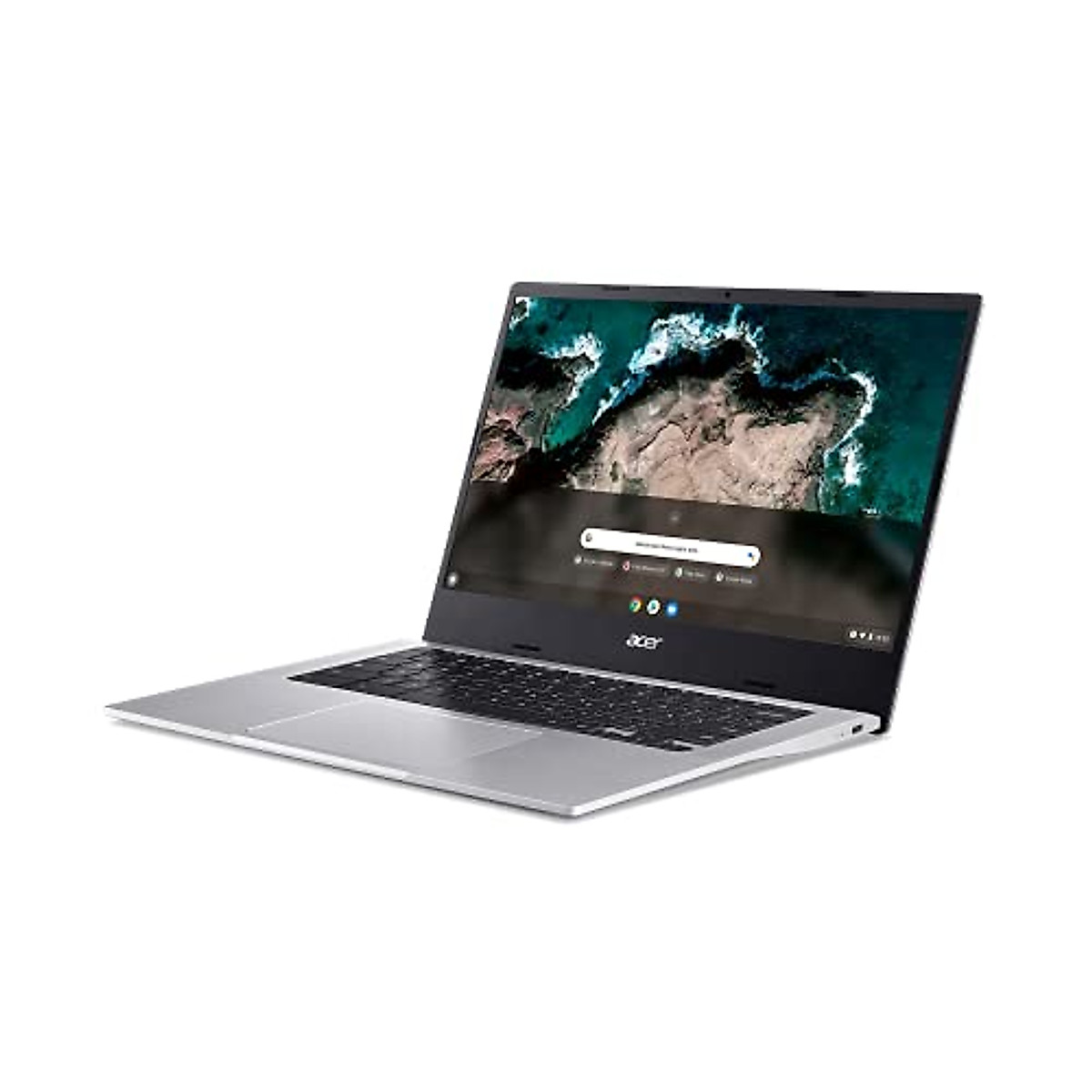 Acer Chromebook 514 Laptop | 14" FHD Touch | MediaTek Kompanio 828 Octa-Core Processor | 8GB RAM | 64GB eMMC | Wi-Fi 6 | Backlit KB | Chrome OS | Up to 15 Hours Battery Life | CB514-2HT-K0FZ, Silver