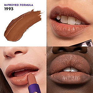 URBAN DECAY Vice Hydrating Lipstick (1993 - Medium Taupe Brown - Matte Finish), Creamy Formula, Moisturizing Lip Color with Aloe Vera & Avocado Oil, Vegan, Cruelty-free - 0.11 oz