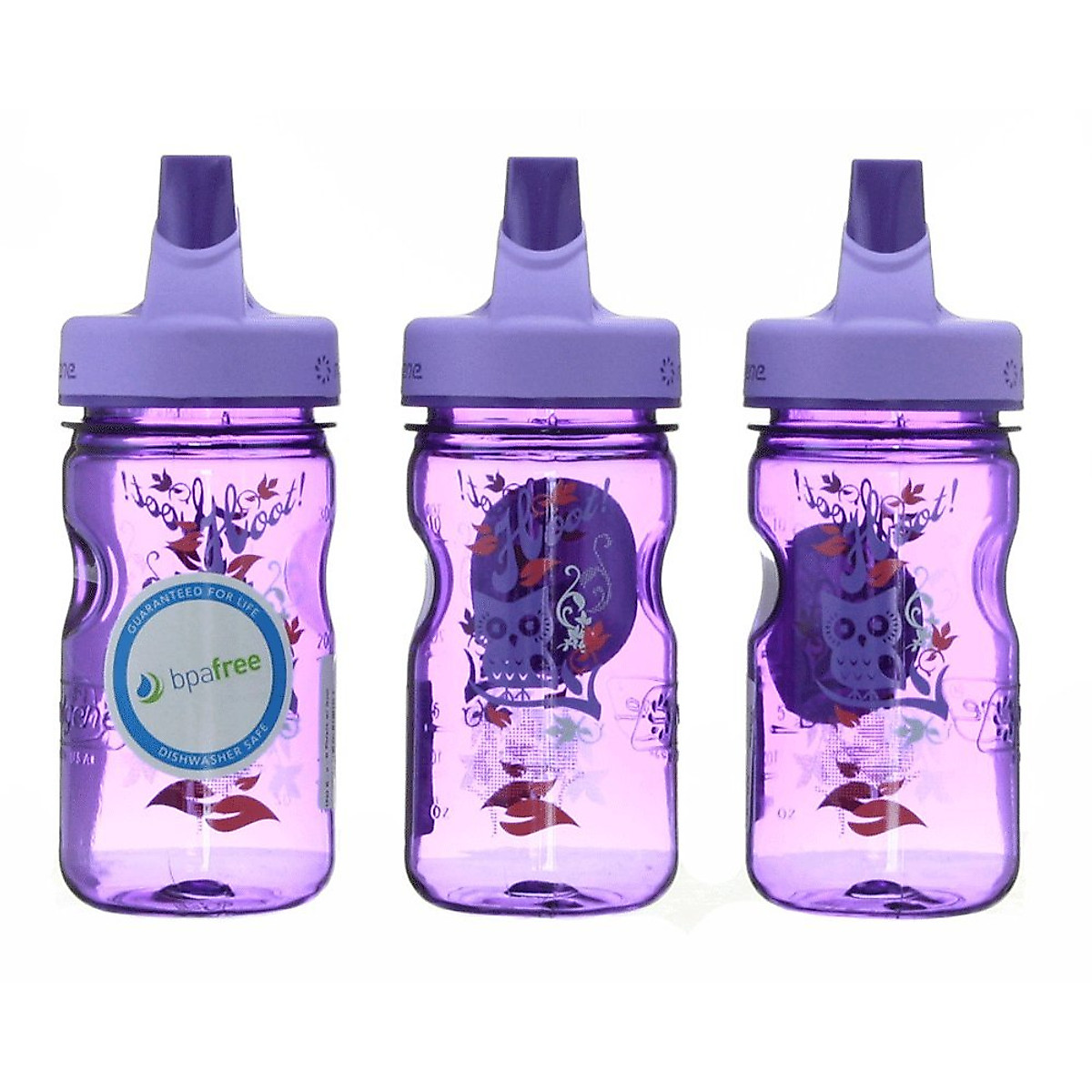 Kids Grip-n-Gulp - Variation Parent (Hoot Purple Set of 3, 3 Count)