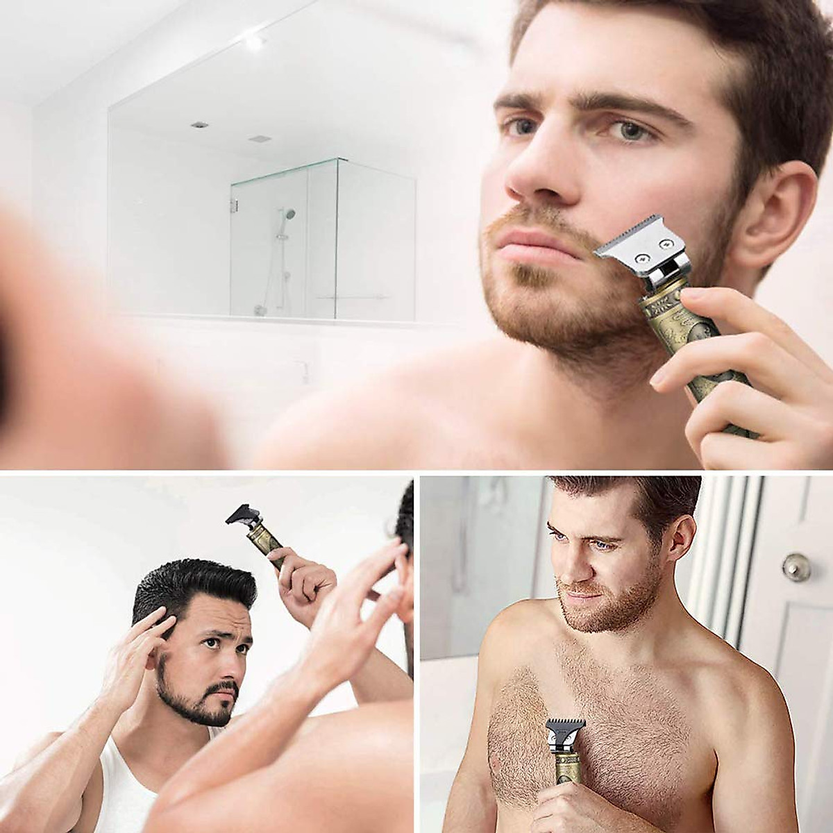 Mens Cordless Hair Carving Trimmer Clippers Tools for Men