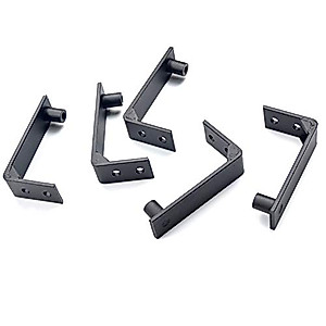 DIYHD 10FT Black Ceiling Mount Double Sliding Barn Door Hardware Rolling Barn Door Track Indoor Running Heavy Duty Rail