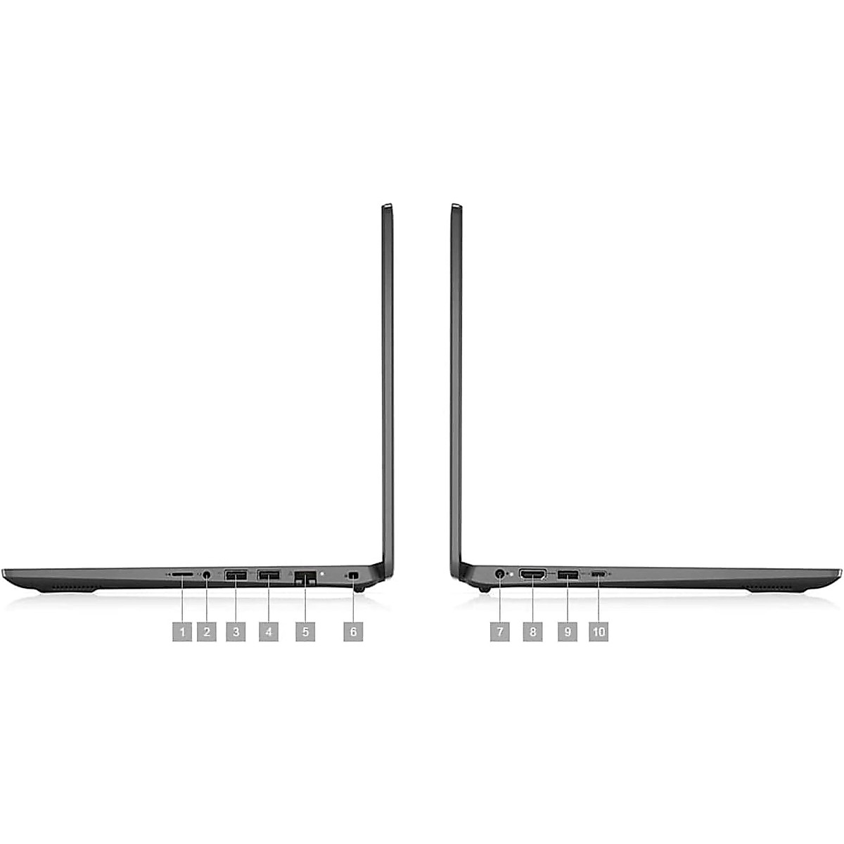 Dell Latitude 3410 Business Laptop, Intel Celeron 5205, 8GB RAM, 256GB SSD, 14" HD, Fingerprint, Backlit Keyboard, Windows10 Pro (Renewed)