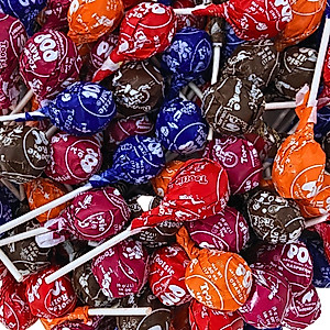 Assorted Fruit Flavored Tootsie Pops 6.5-Lbs- Five Classic Flavors Bulk Pack Of America's Favorite Lollipops - Individually Wrapped (104-Oz)