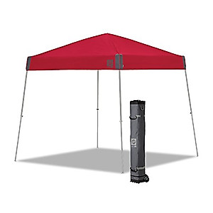 E-Z UP Sprint Instant Shelter Canopy, 12' x 12', Wide-Trax Roller Bag and Clear Span Center, Punch