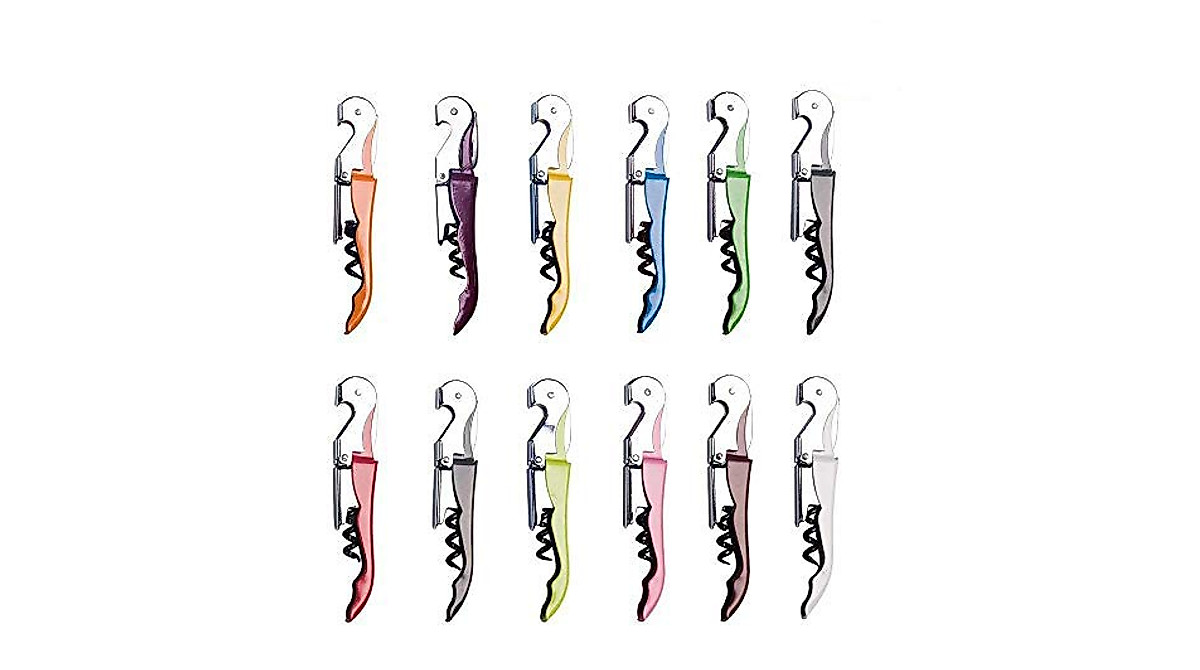 RECUTMS 12 Pack Corkscrew Wine Opener – Perfect for Bars & Parties