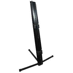 Harmony Audio HA-KEYSTAND Professional 2-Tier Column Keyboard Stand with 5/8" Mic Mount Ver2.0