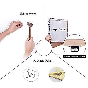 Core Values Quote Motivational Wall Art for Office Inspiration Poster Inspirational Canvas Painting Prints Wall Pictures for Living Room Home Decor Framed Artwork [12''W x 18''H], 12x18 Inch