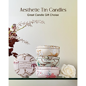 M&SENSE Soothing Eucalyptus Scented Candles, Large 3 Wick Soy Tin Candle, Over 40 Hour Burning Time, 100% Natural Vegan Wax, Relaxing Aromatherapy Aesthetic Candle Gift for Women Men