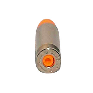ST Action Pro Pack Of 10 Inert .45 ACP Automatic Colt Pistol Orange Safety Trainer Cartridge Dummy Ammunition Ammo Shell Rounds with Nickel Case