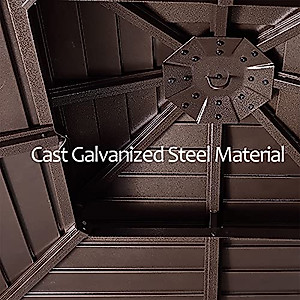 SUN RDPP Outdoor Hardtop Gazebo, Galvanized Steel Double Vented Roof Pergolas Aluminum Frame with Netting and Curtains, for Patios