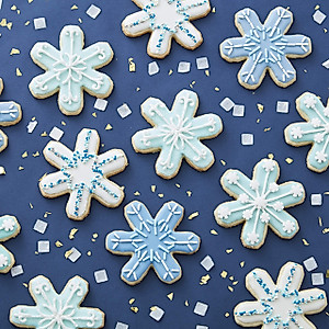 Wilton Winter Sprinkles Mega Set of 4, 16.6 oz, blue and white