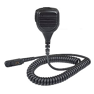 Guanshan VBLL Heavy-Duty Remote Speaker Microphone Shoulder Mic for XPR3000 XPR3300 XPR3300e XPR3500 XPR3500e