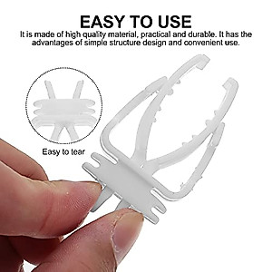 POPETPOP Birds Fruit Vegetable Holder 10pcs Basics Cuttlebone Treat Holder Bird Food Holder Small Animal Fruit Vegetable Holder Food Feed Treating Tool White Pet Bird Feeding Tool