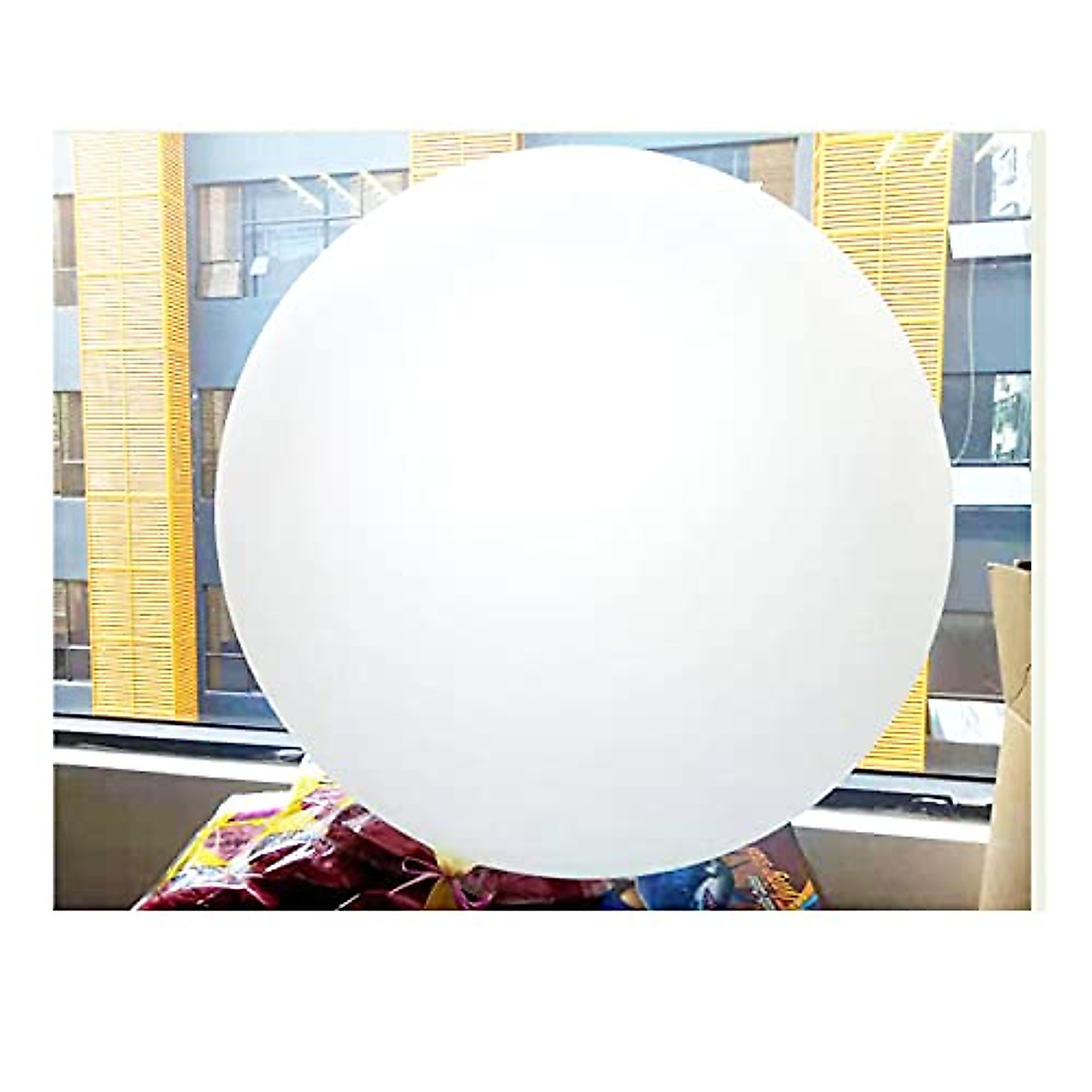 Nballoon 8 ft 96 inch 200g Giant Professional Weather Balloon For Meteorological Investigation Aerial Video Holiday Party Decoration Entertainment Toys Huge Balloons, Natural